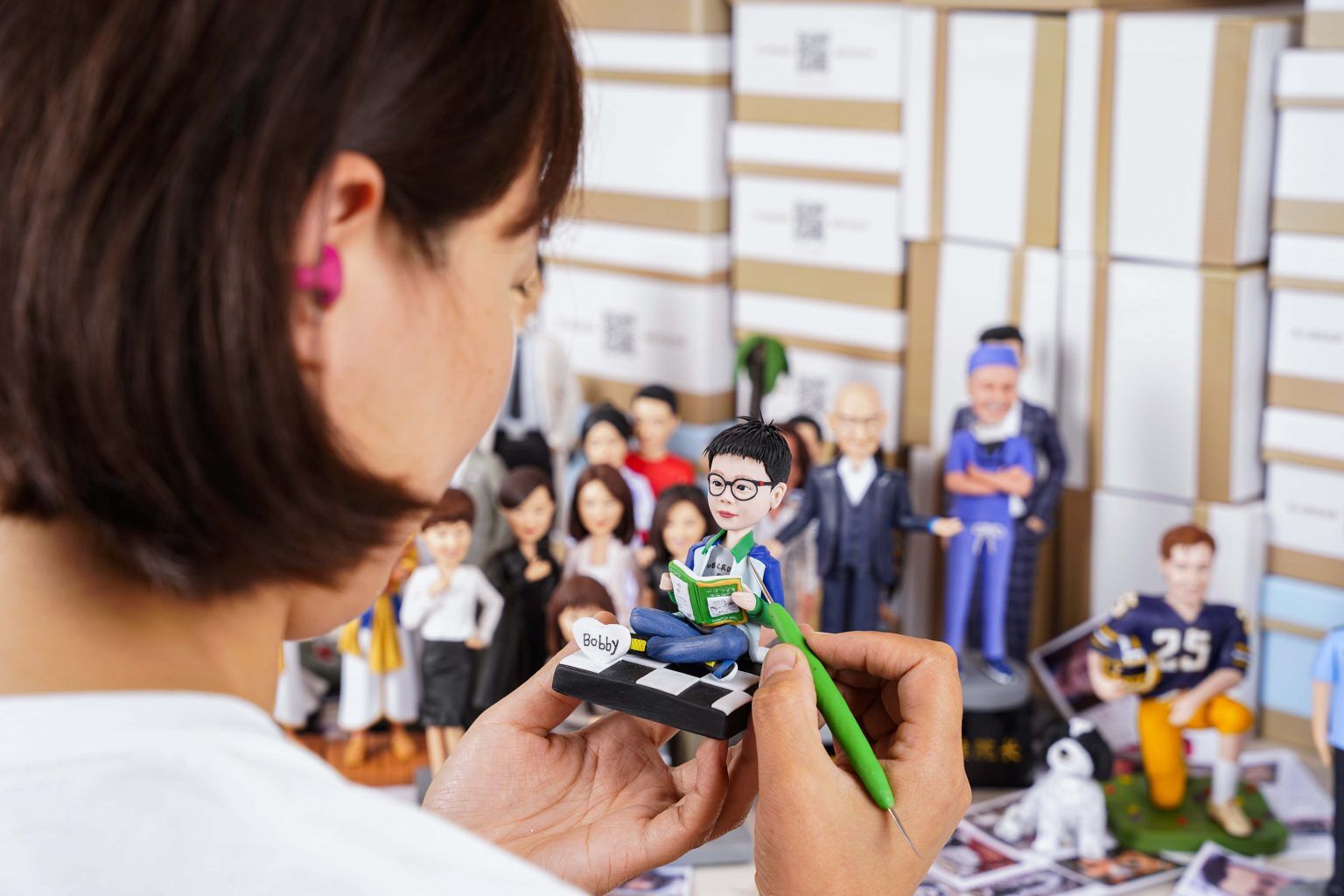 Custom and Personalized Bobbleheads Gifts - Your Clay Doll Bobble Head ...